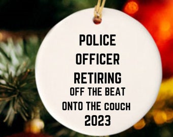 10 Piece Police Retirement Frame - Etsy UK