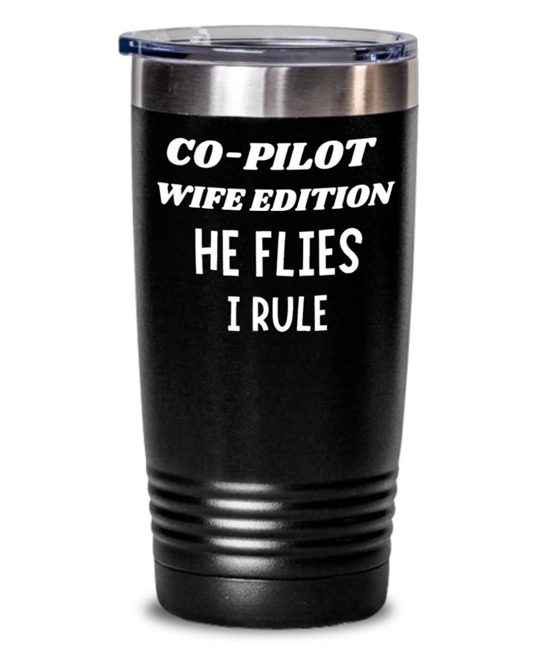 Pilot and Co-pilot Gift, Co-pilot Wife, Copilot Tumbler, Gift for ...