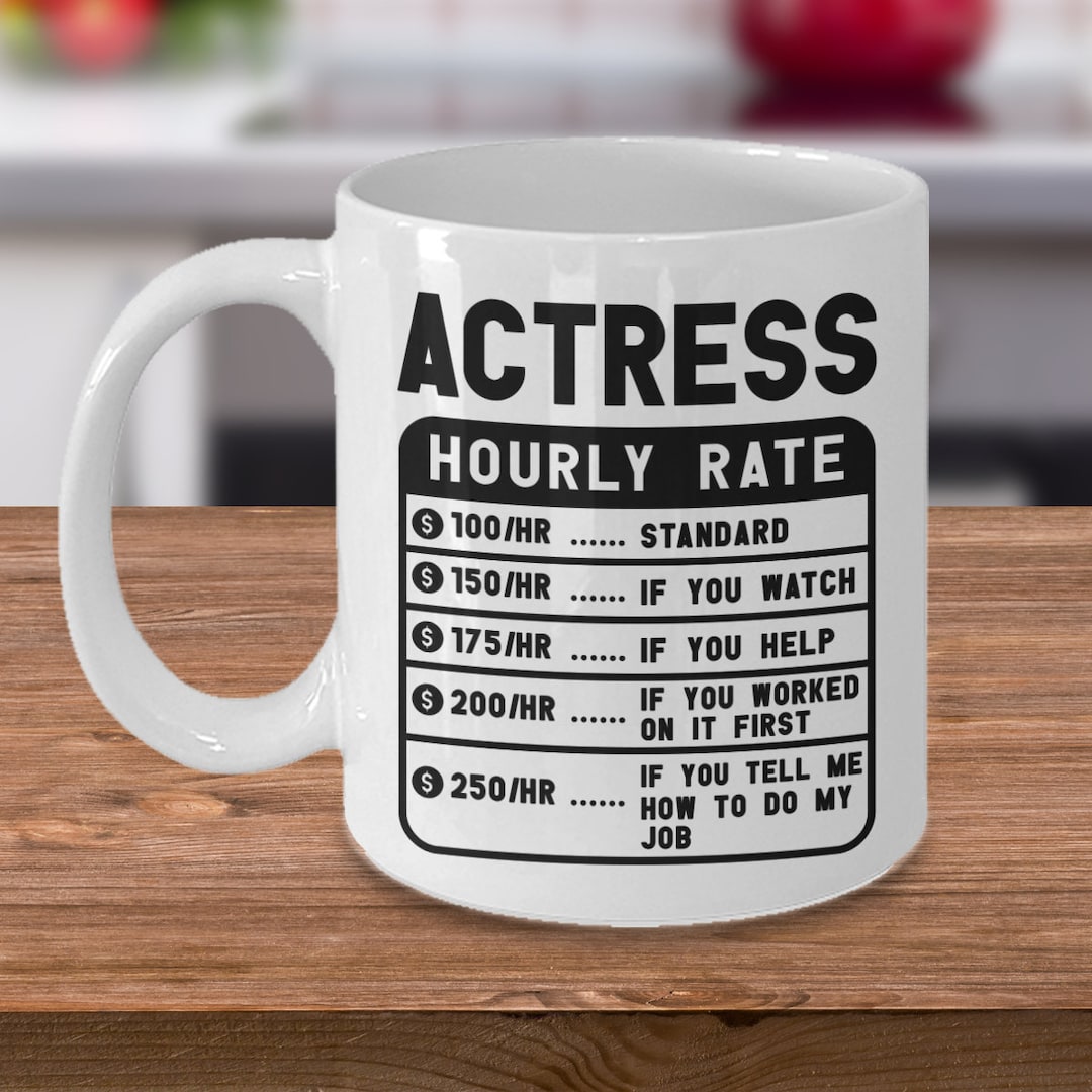 Actress Gift, Actress Mug, Cute Theater Gift for Actors Actress Acting ...