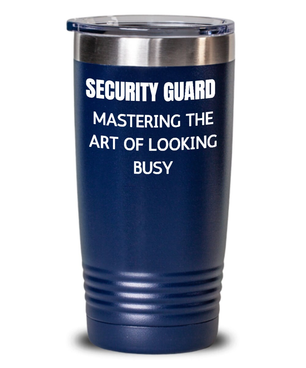 Security Guard Tumbler, Security Guard Gifts, Stepdad Gift, Watchman ...