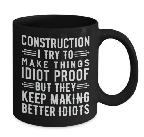 Construction Worker Gift, Construction Worker Mug, Construction Worker ...