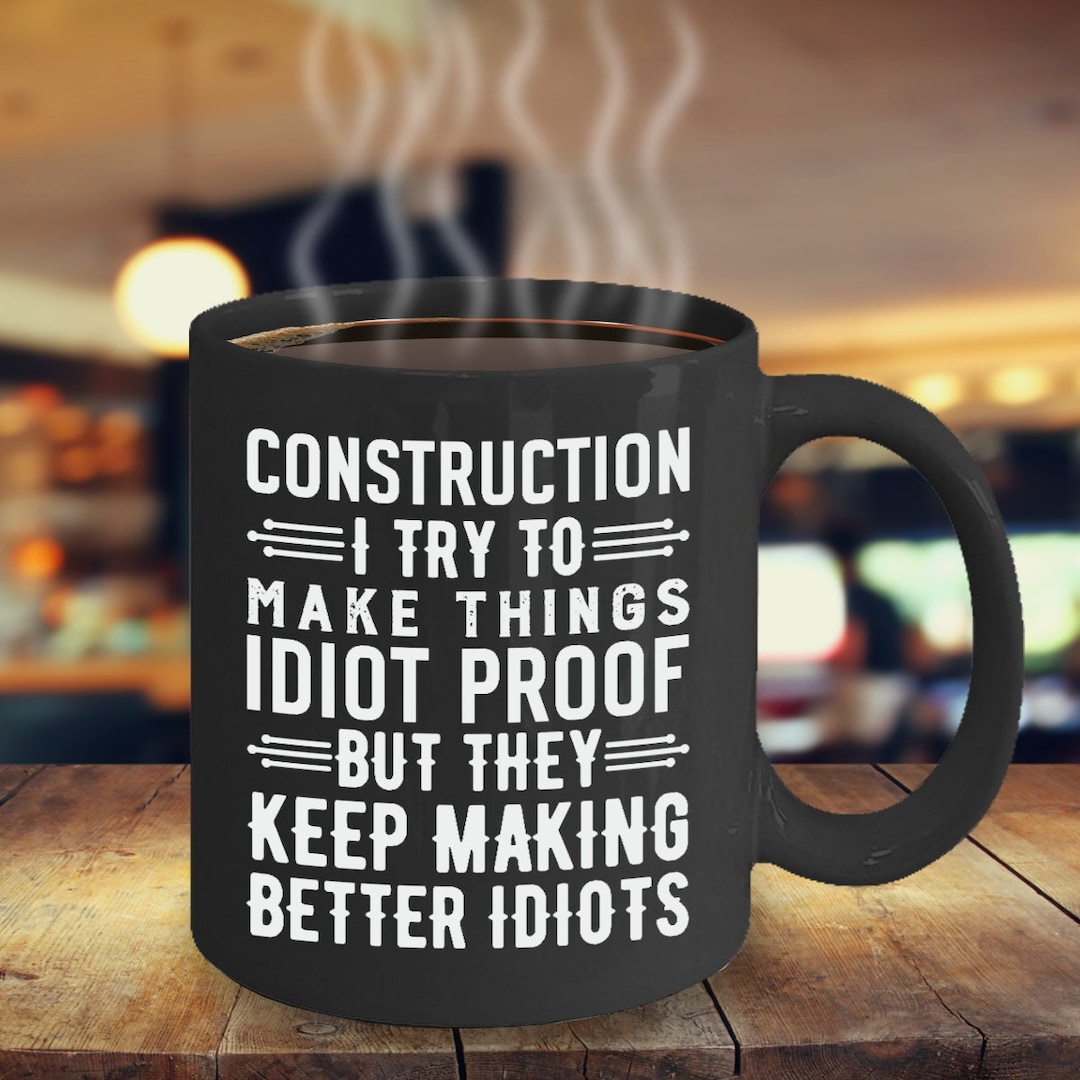 Construction Worker Gift, Construction Worker Mug, Construction Worker ...