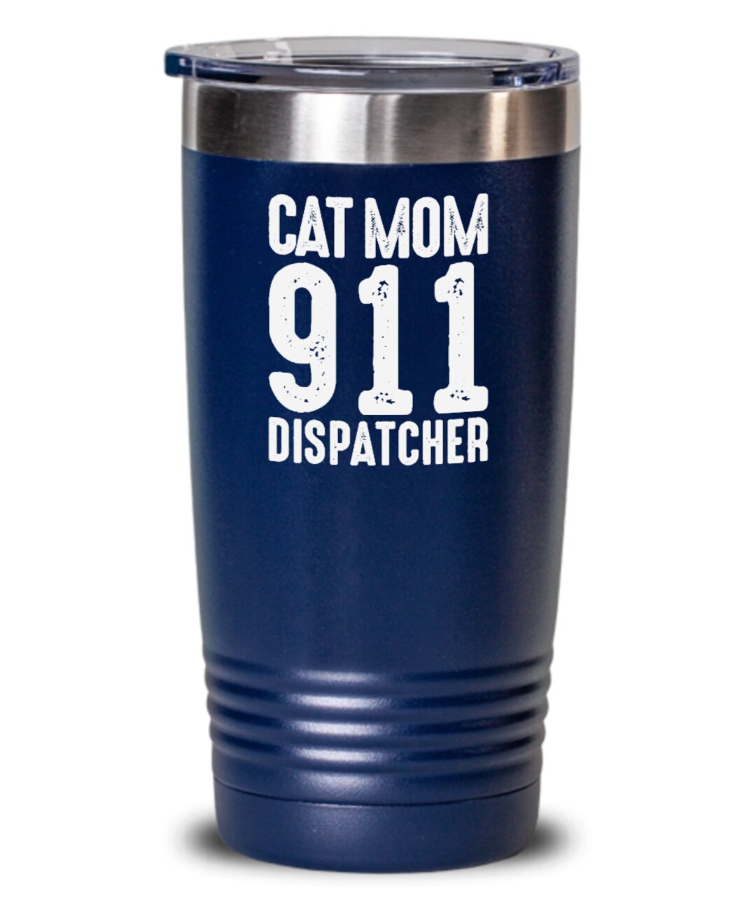 911 Dispatcher Tumbler, 911 Dispatcher Gift, Cat Mom Tumbler, 911 ...