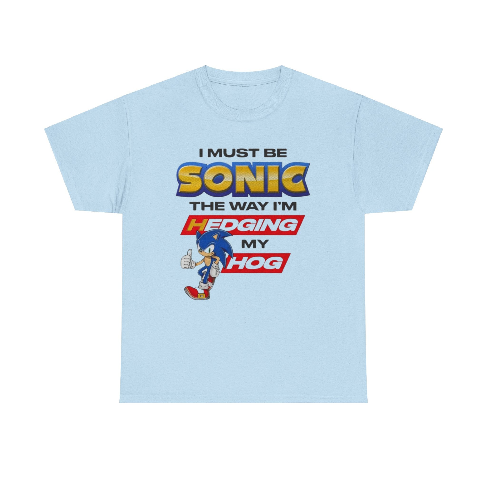 Sonic the Hedgehog Edging T-shirt, Edging Meme Shirt, Hedging My Hog ...