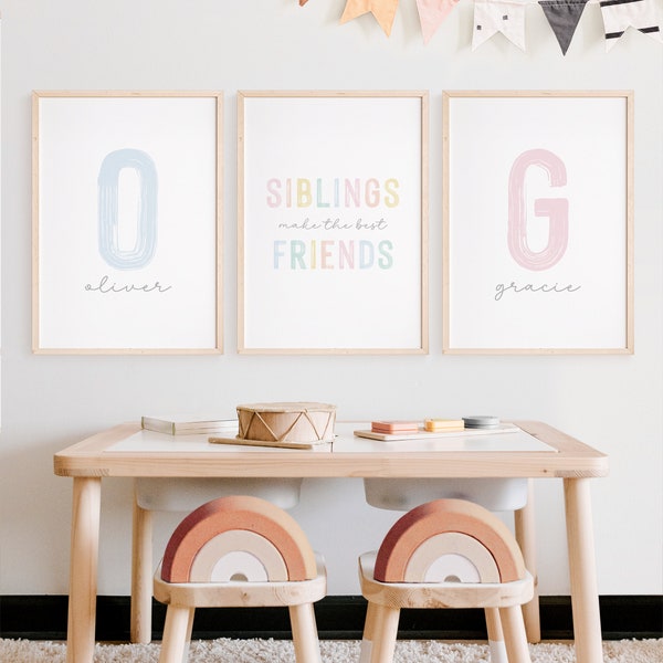 Brother and Sister Decor - Etsy
