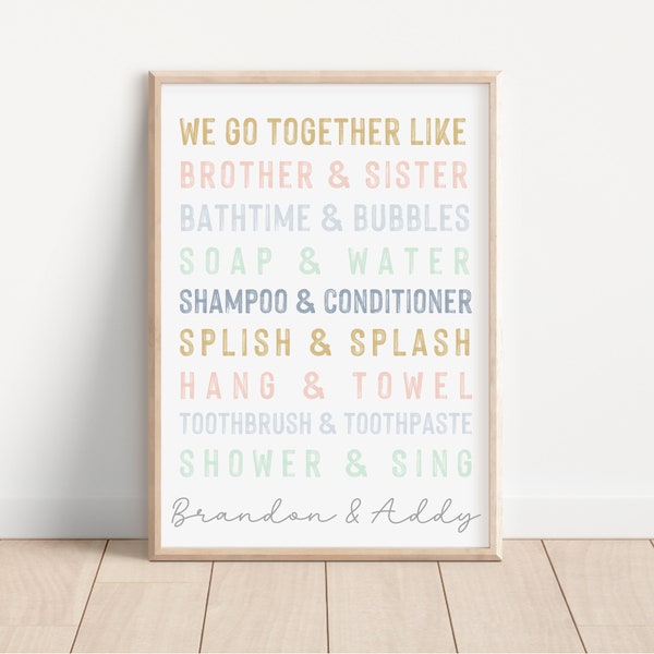 Cute Bathroom Signs - Etsy