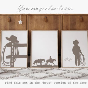 Personalized Name Sign for Nursery, Cowboy Themed Nursery, Western ...
