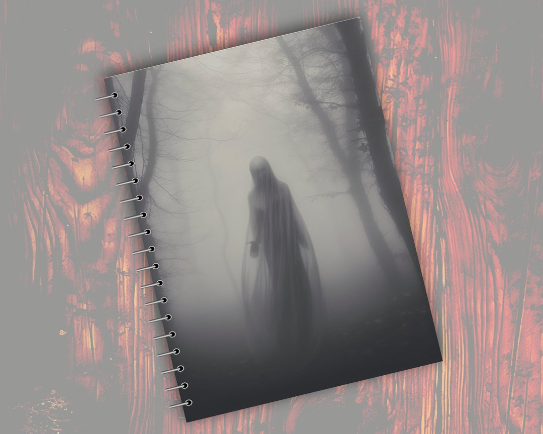 Spiral Notebook A Ghost in the Fog Art Print Journal Artwork Cover - Etsy