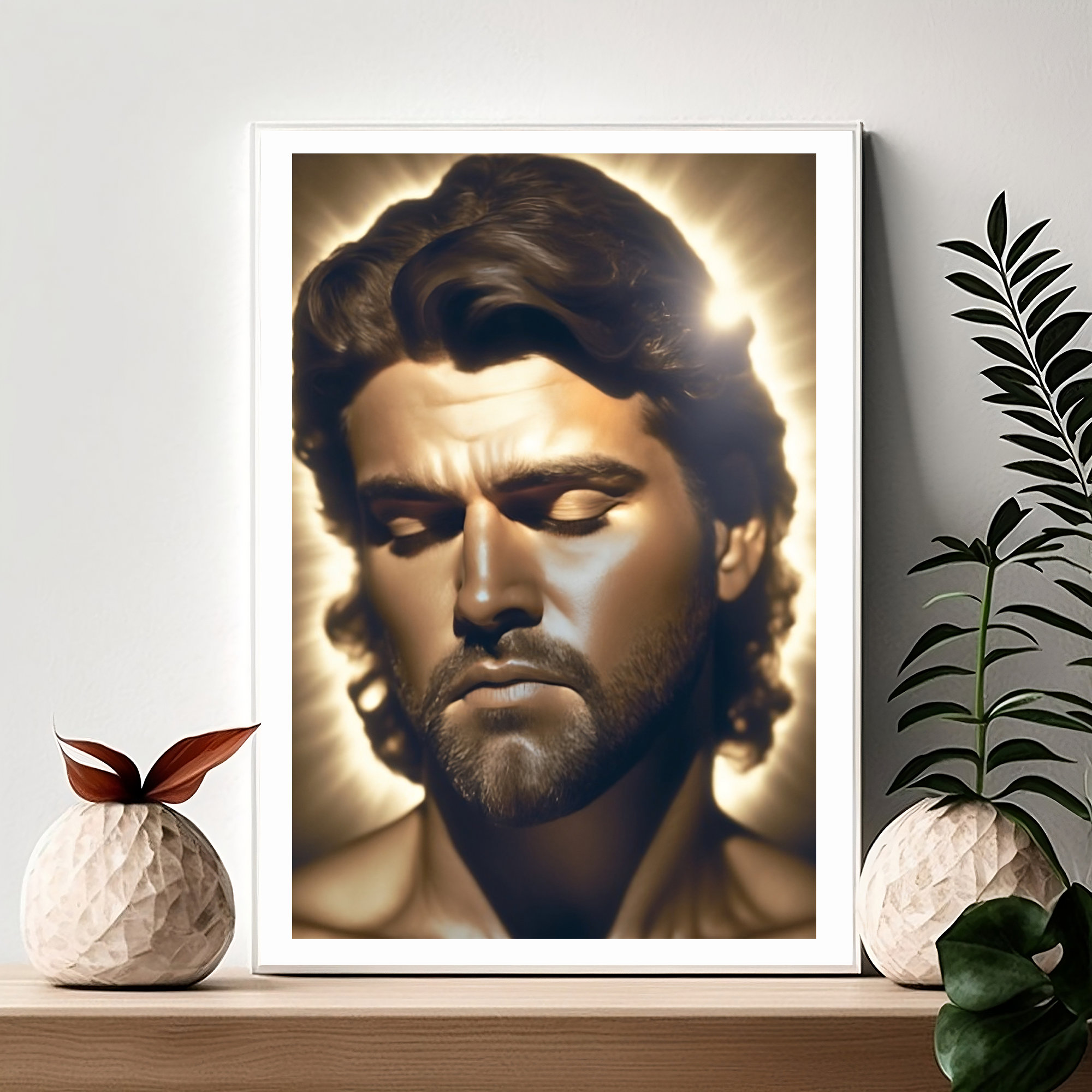 George Michael as Jesus Art Print Digital Print Instant Download High ...