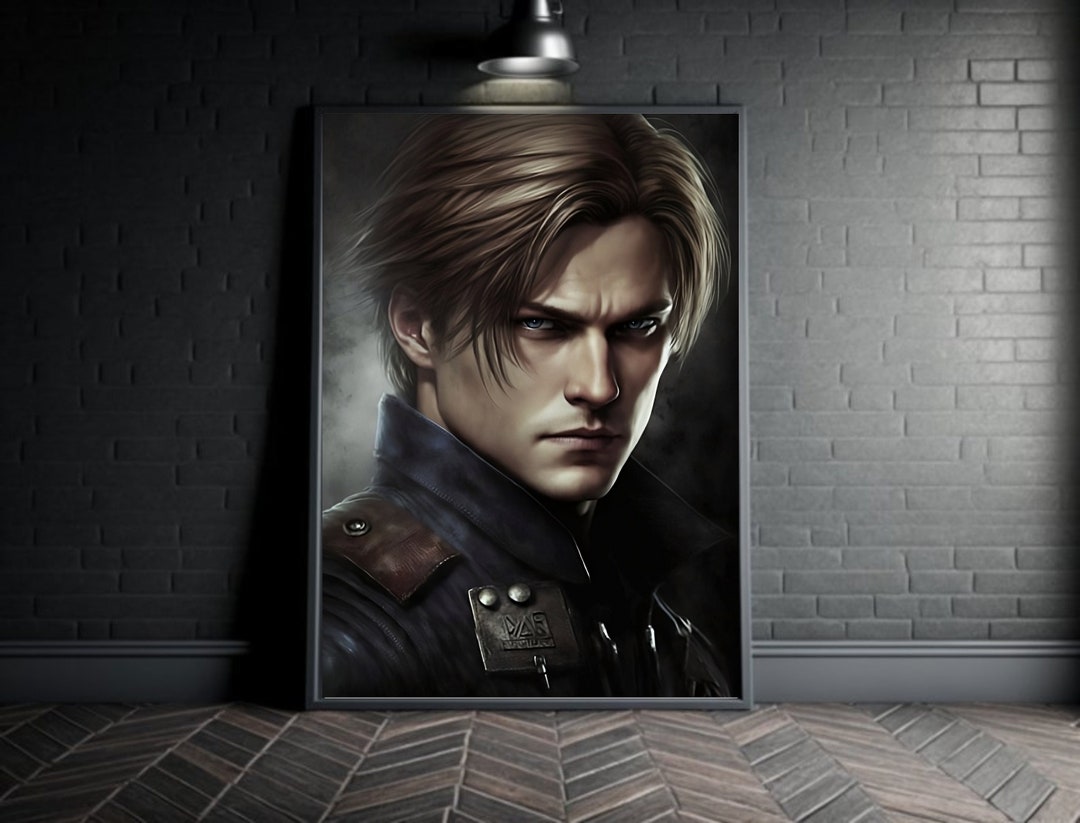Leon S. Kennedy Art Print digital Print Instant Download - Etsy