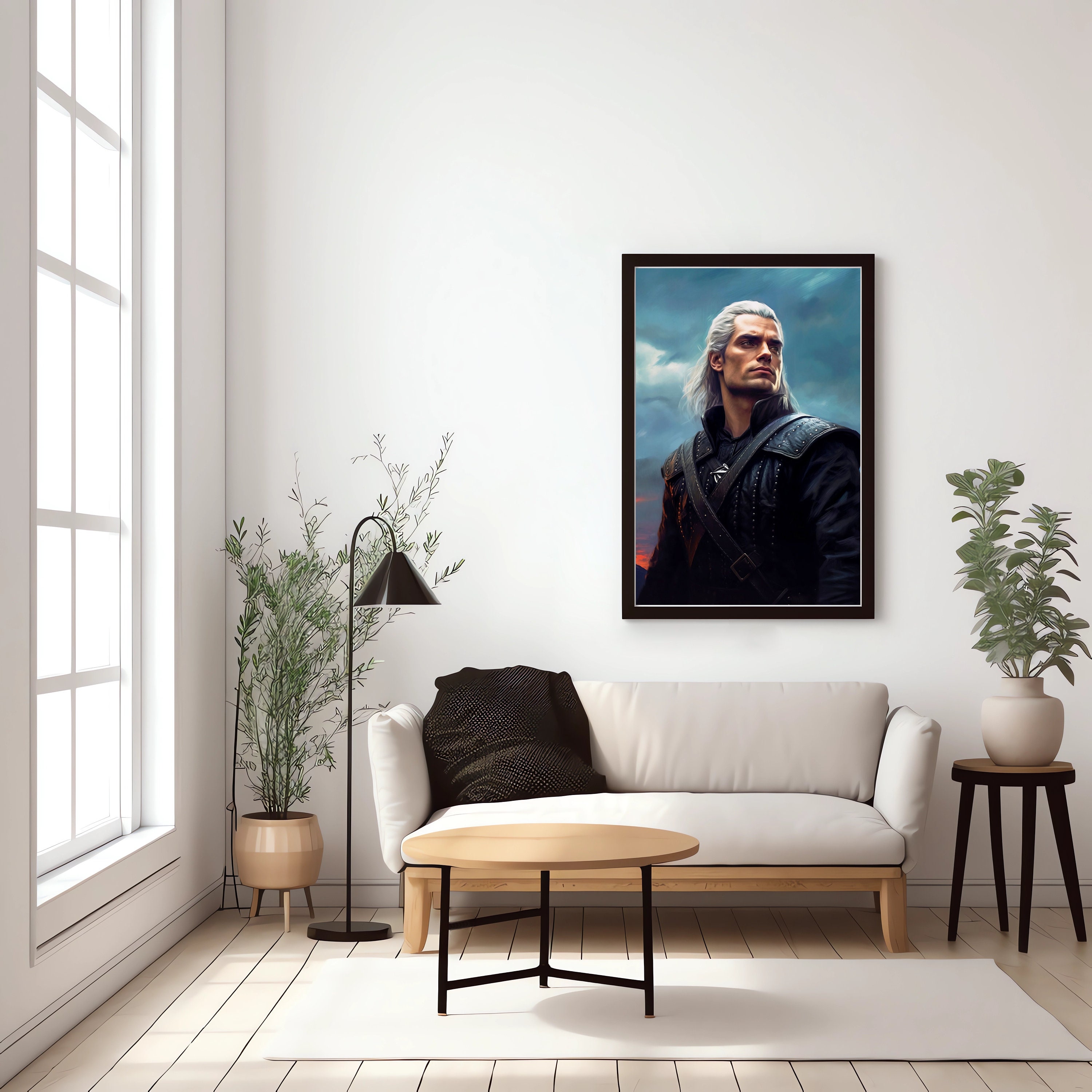 The Witcher Henry Cavill Art Print - Etsy
