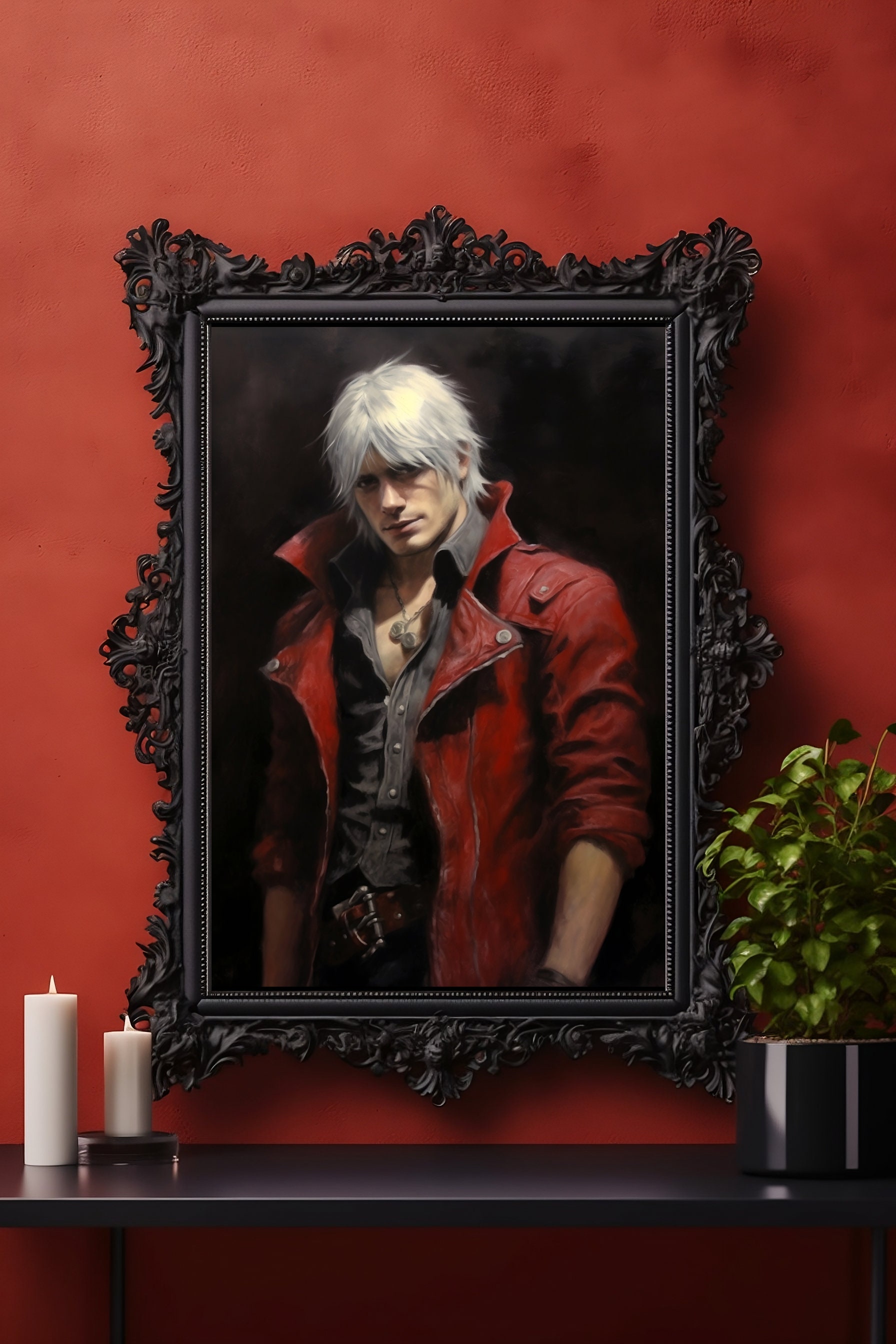 Dante Oil Painting Art Print Digital Print Instant Download High ...