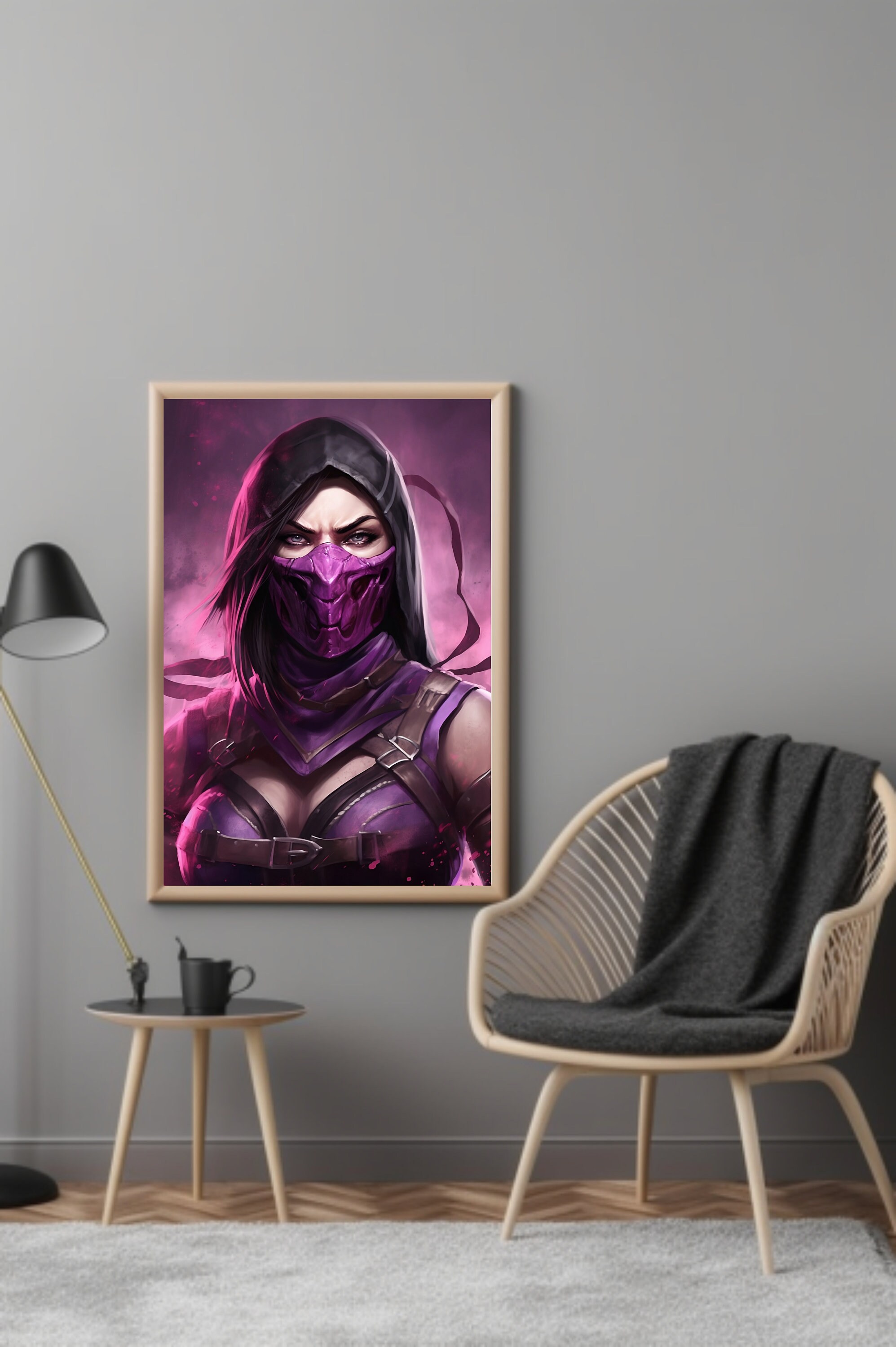 Bundle - Sub-zero, Mileena & Scorpion - Digital Print Instant Download ...