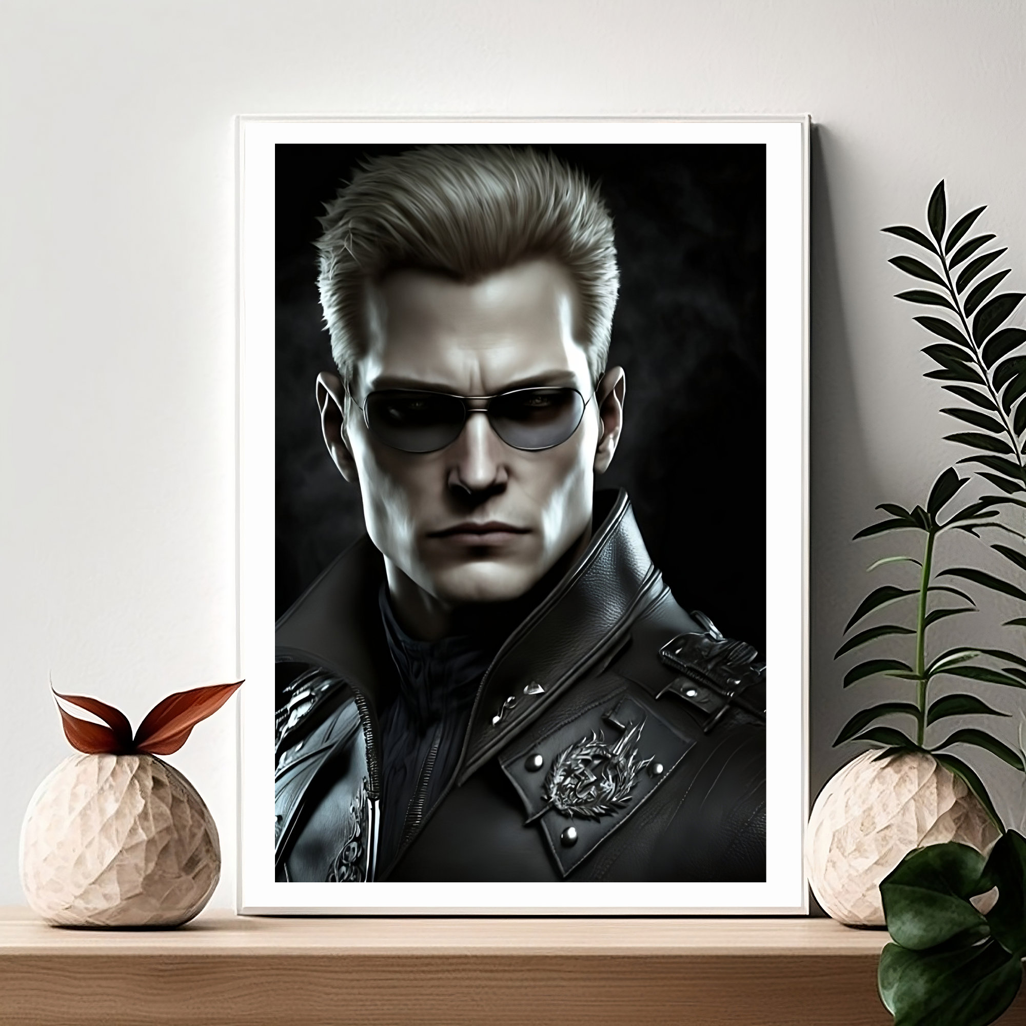 Albert Wesker Art Print Digital Print Instant Download High Resolution ...