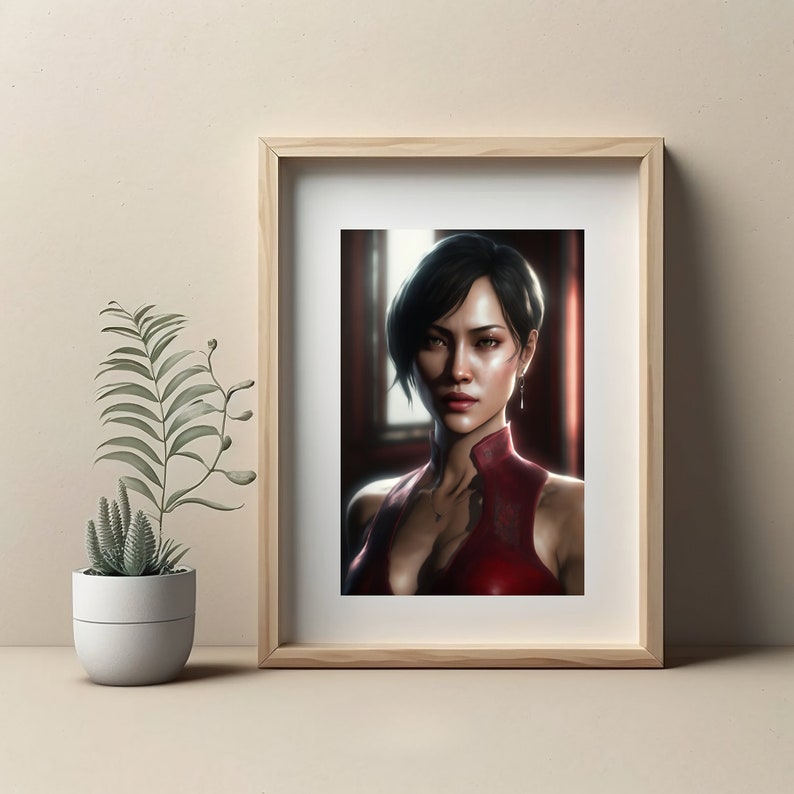 Ada Wong Art Print Digital Print Instant Download High - Etsy Australia