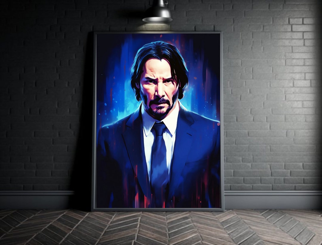 John Wick Art Print Digital Print Instant Download High - Etsy