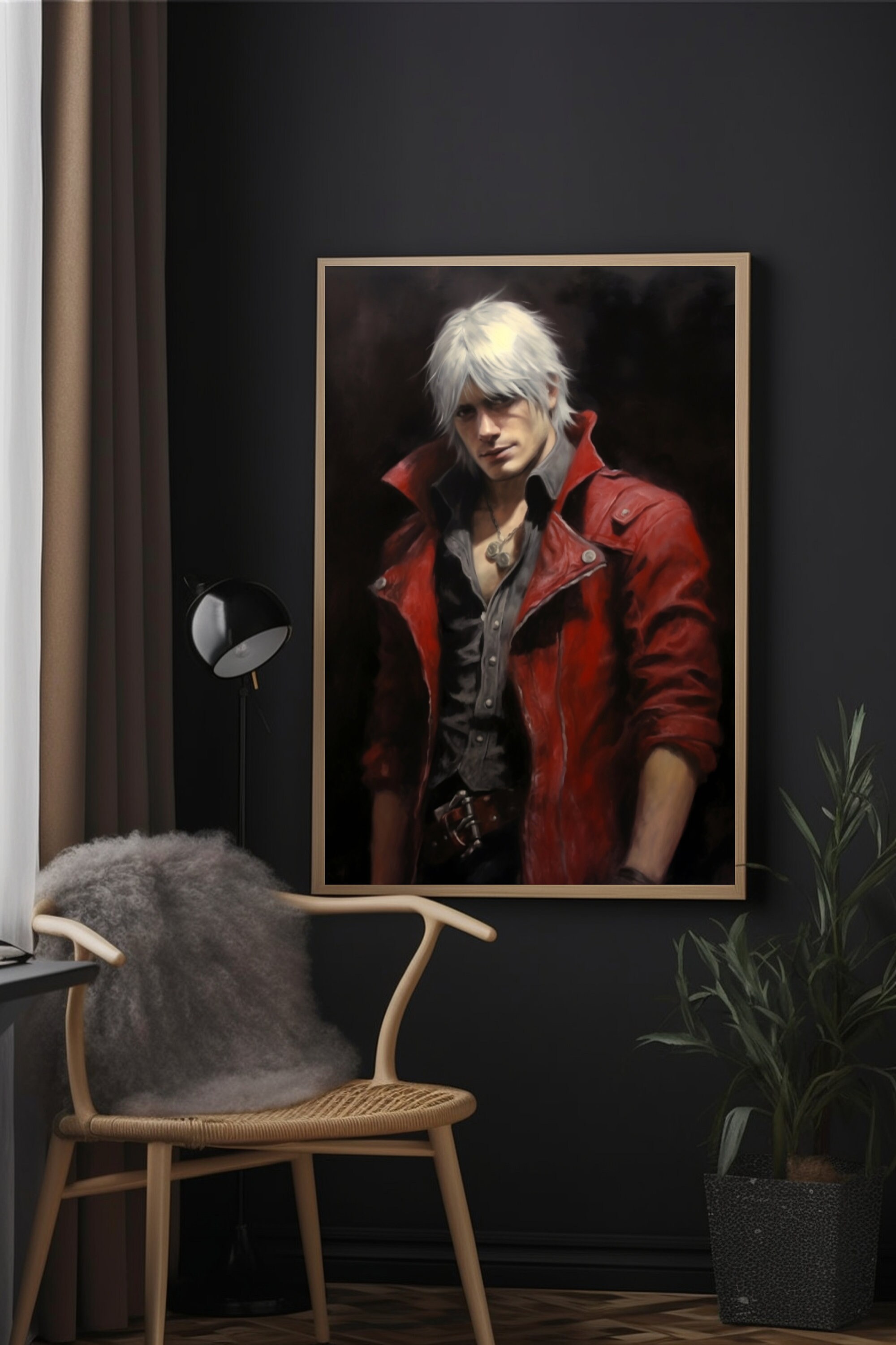 Dante Oil Painting Art Print - Etsy