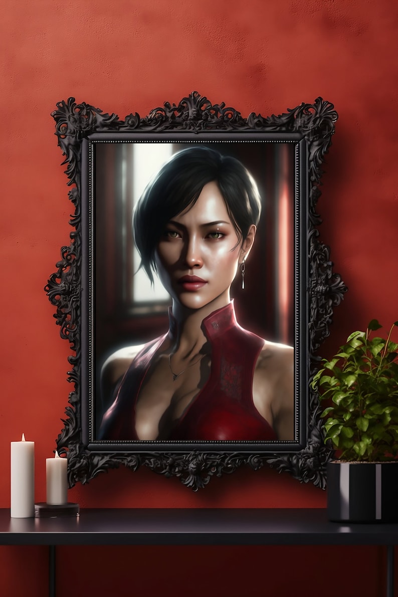Ada Wong Art Print Digital Print Instant Download High - Etsy Australia