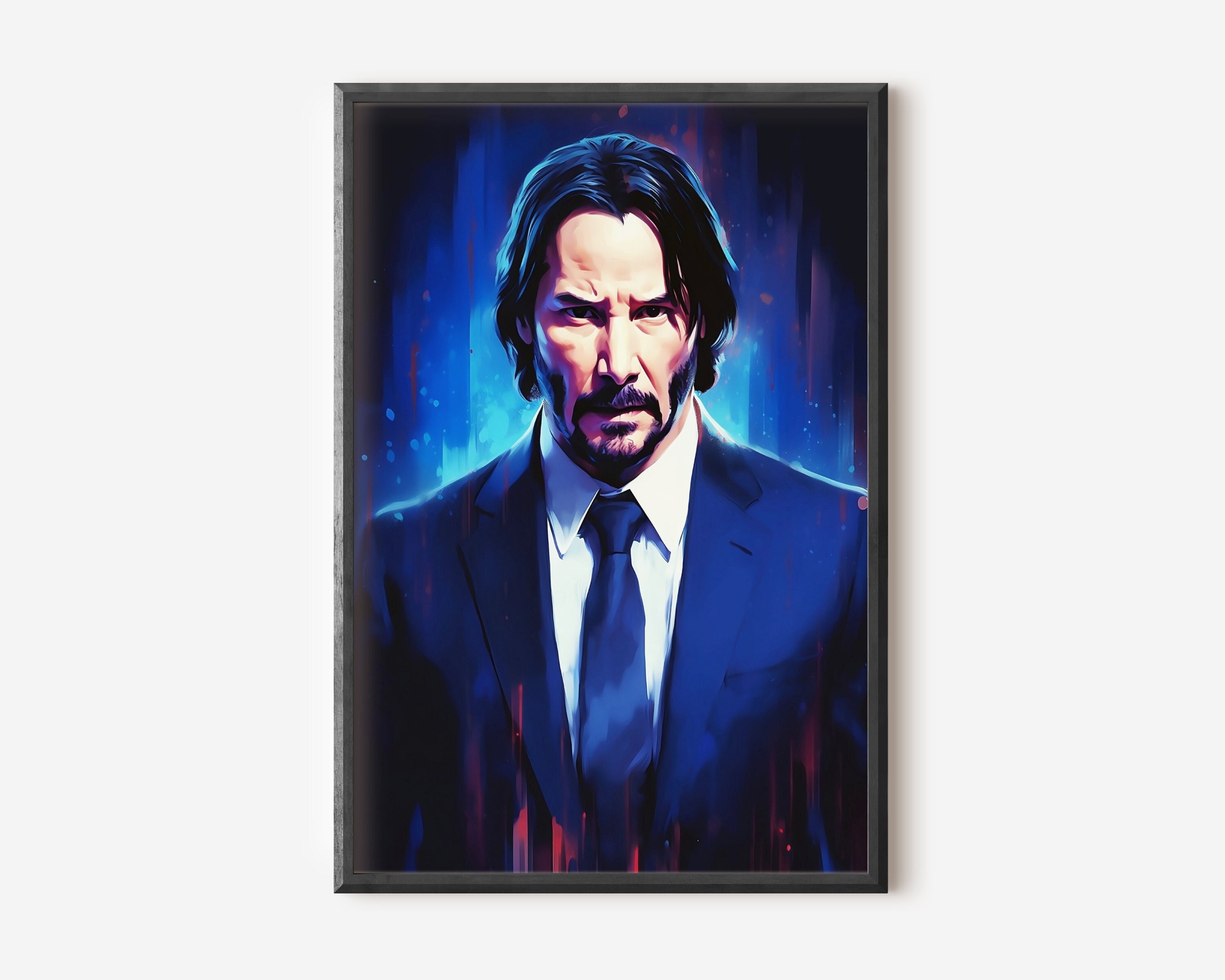 John Wick Art Print Digital Print Instant Download High Resolution ...