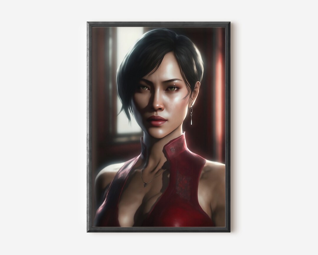 Ada Wong Art Print Digital Print Instant Download High Resolution ...