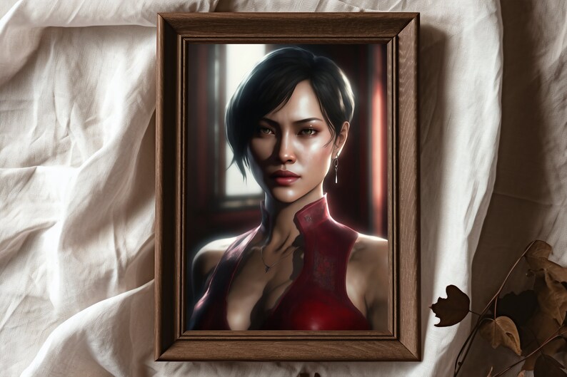 Ada Wong Art Print Digital Print Instant Download High - Etsy Australia