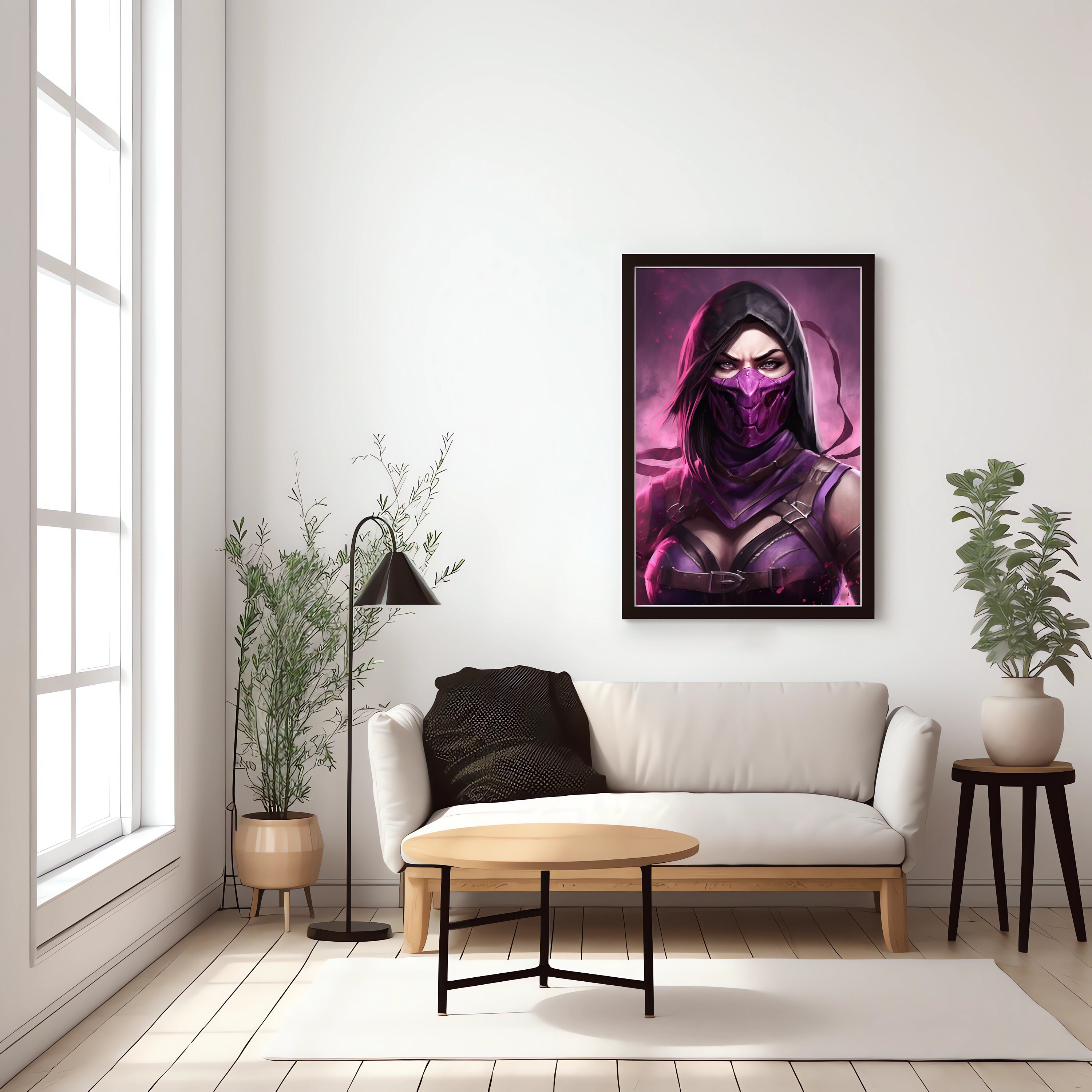 Mileena Art Print Digital Print Instant Download High Resolution ...