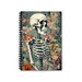 Spiral Notebook Skeleton Bloom Art Print Journal Artwork Cover - Etsy