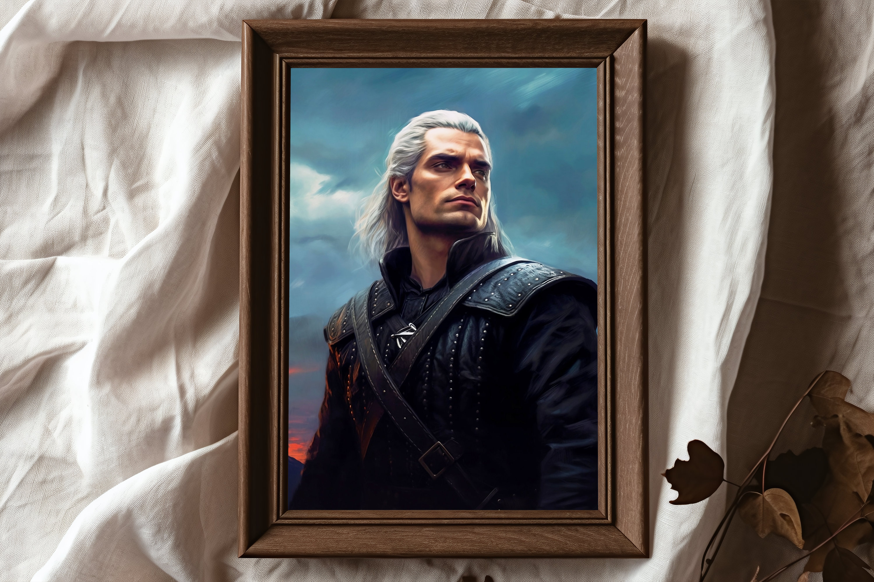 The Witcher Henry Cavill Art Print - Etsy