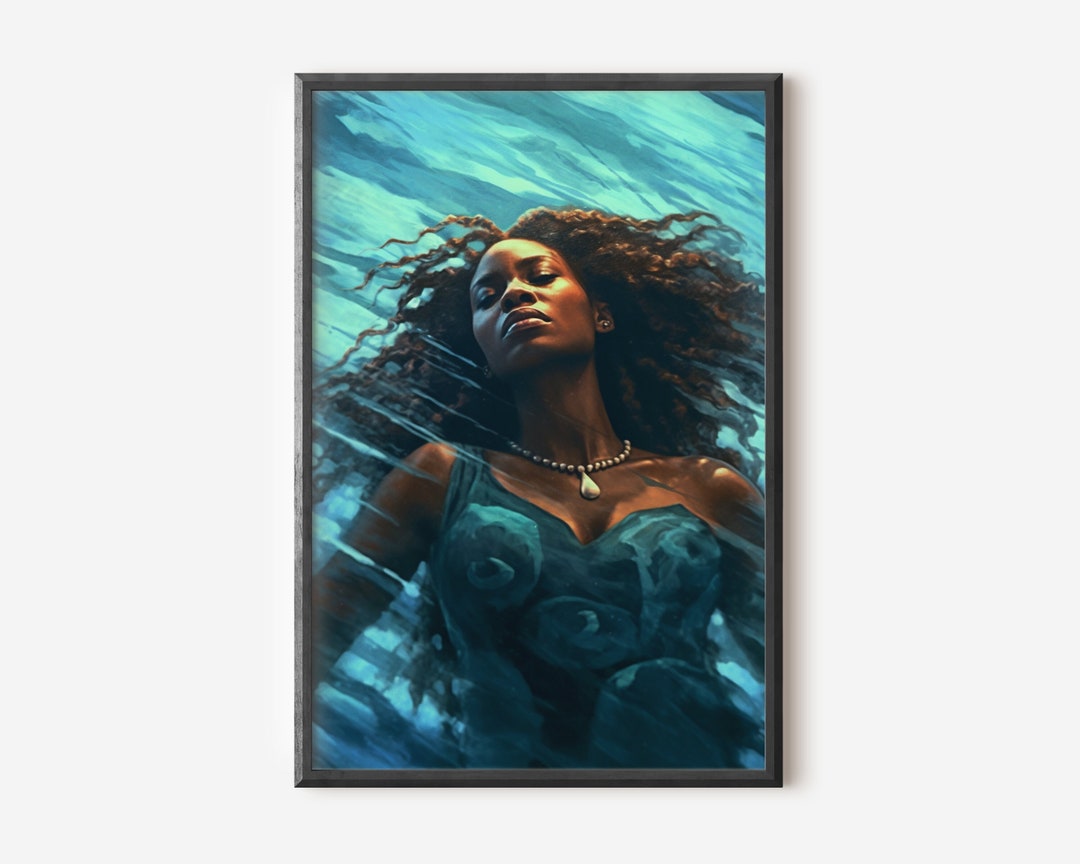 Yemaya: Orisha, Goddess, and Queen of the Sea Art Print. African Art ...