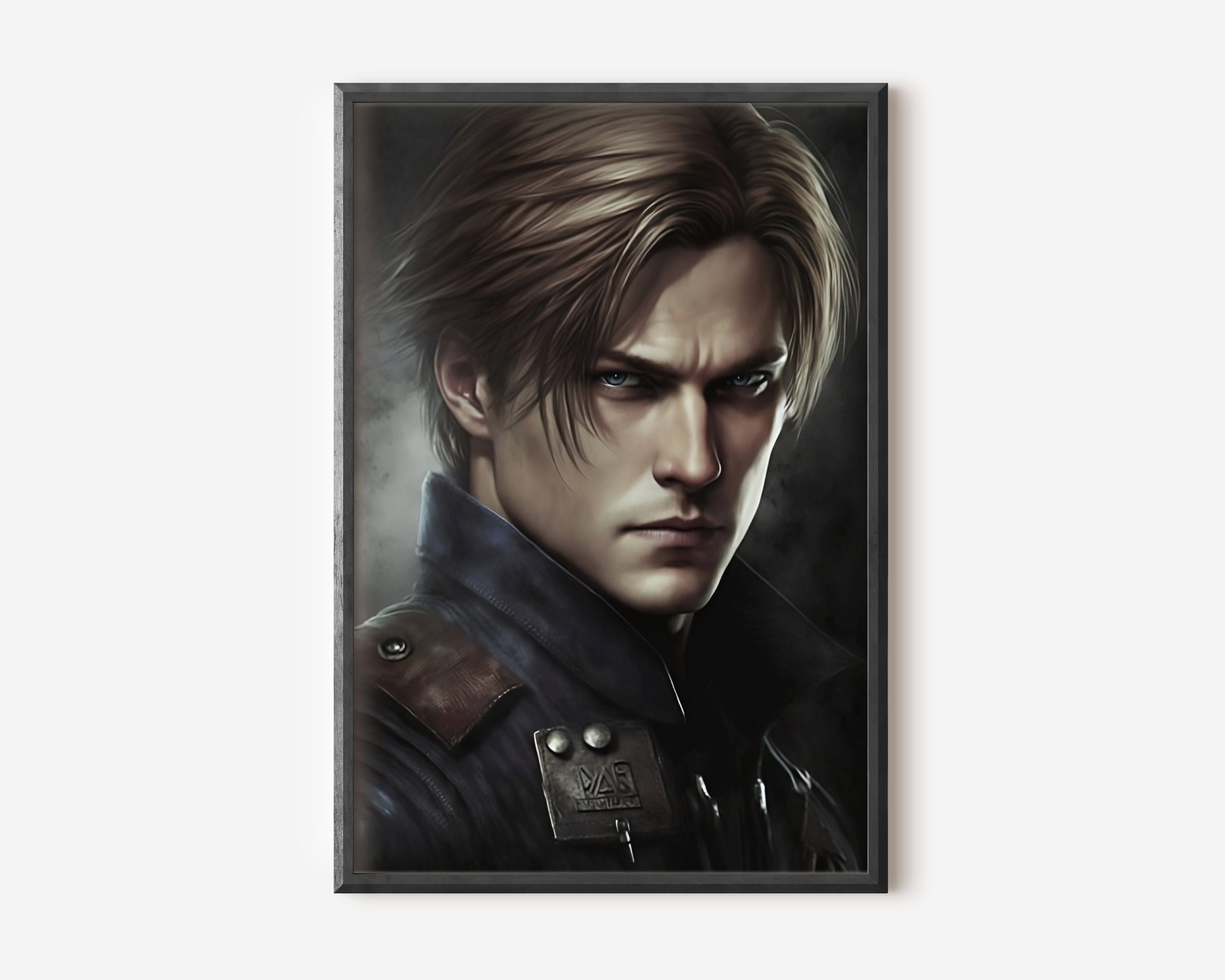 Leon S. Kennedy Art Print Digital Print Instant Download High ...