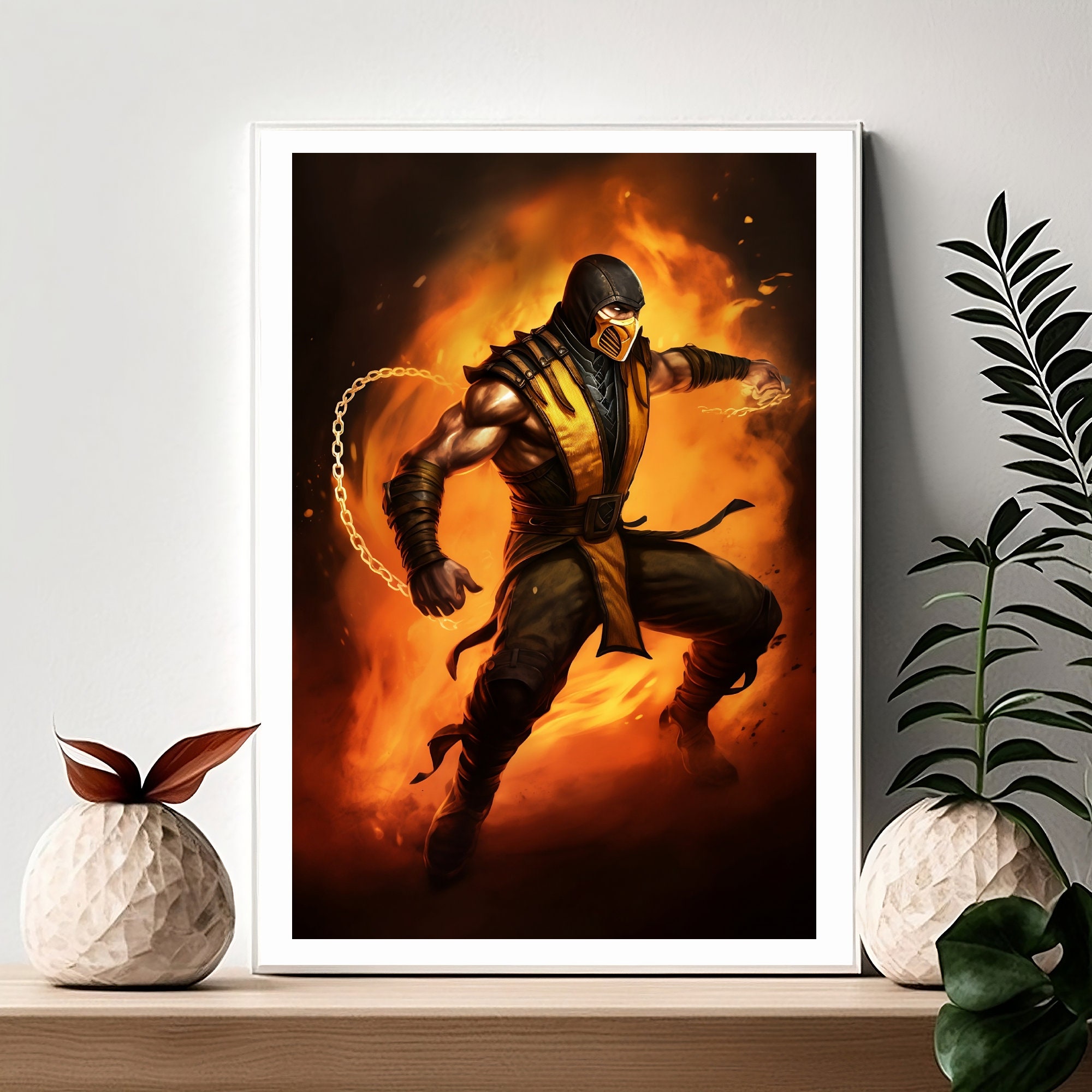Scorpion Painting Art Print Digital Print Instant Download - Etsy