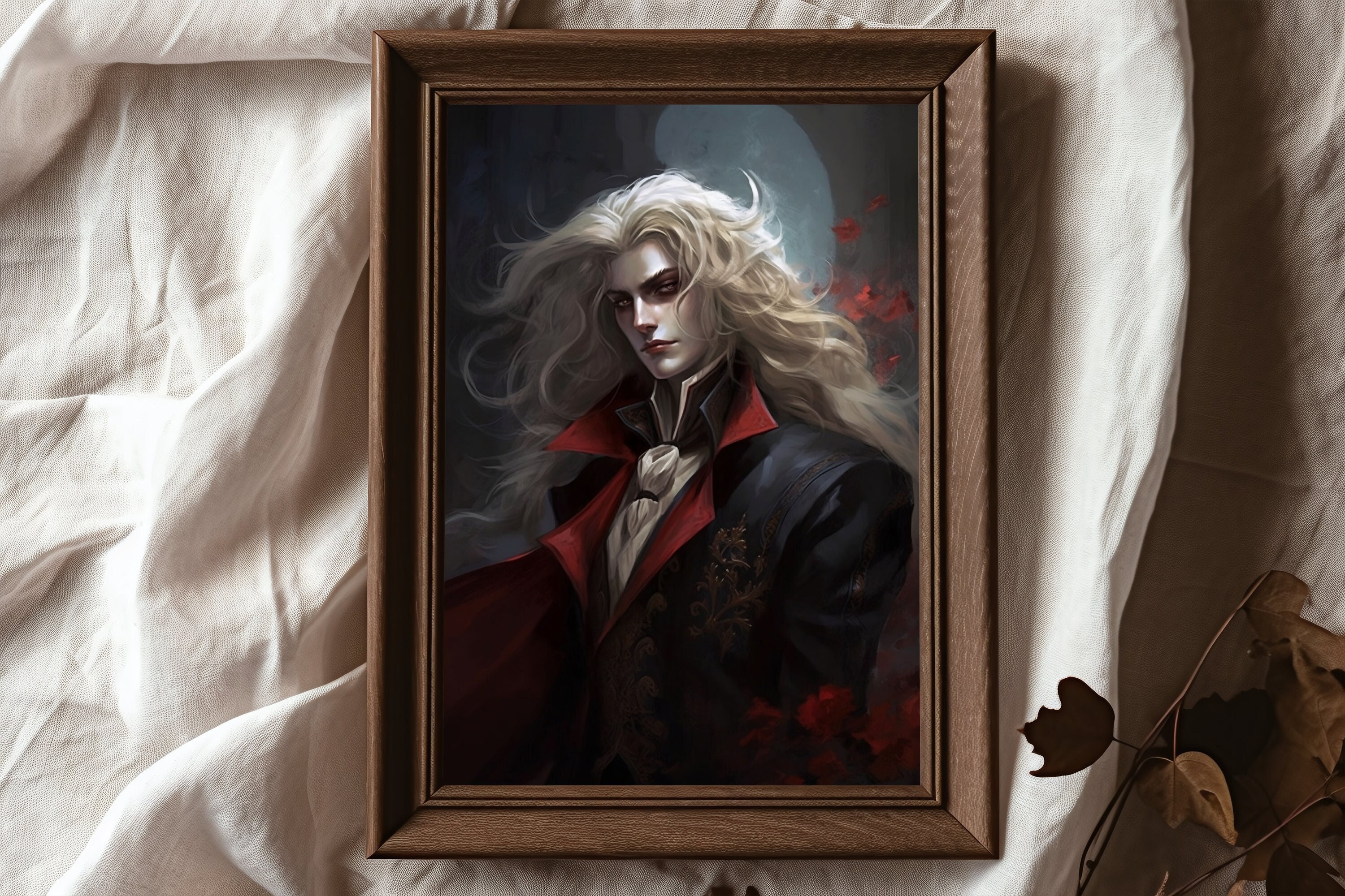 Alucard Symphony of the Night Painting Art Print - Etsy
