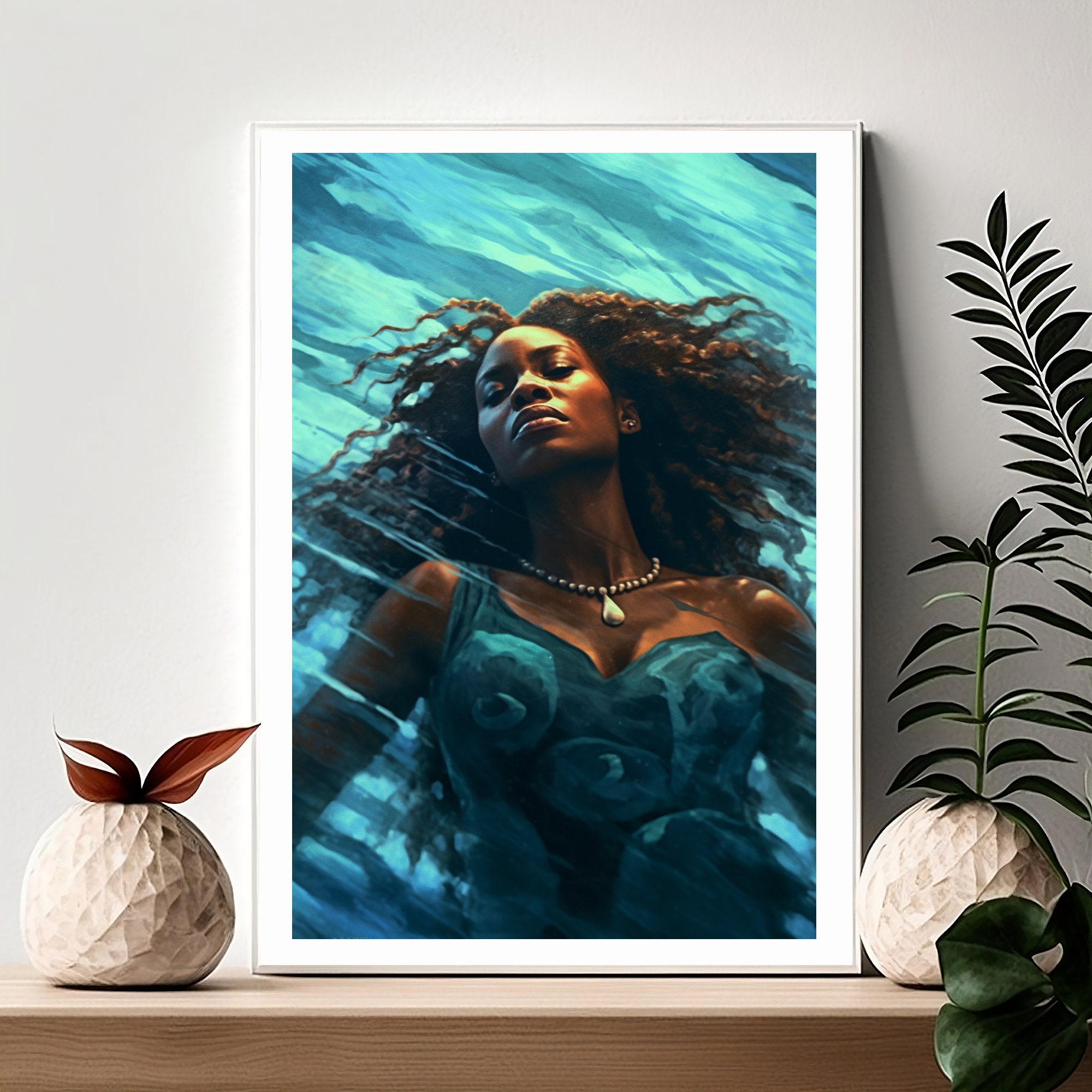 Yemaya: Orisha, Goddess, and Queen of the Sea Art Print. African Art ...