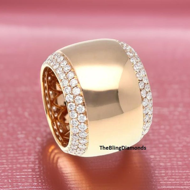 Chunky Wedding Band - Etsy