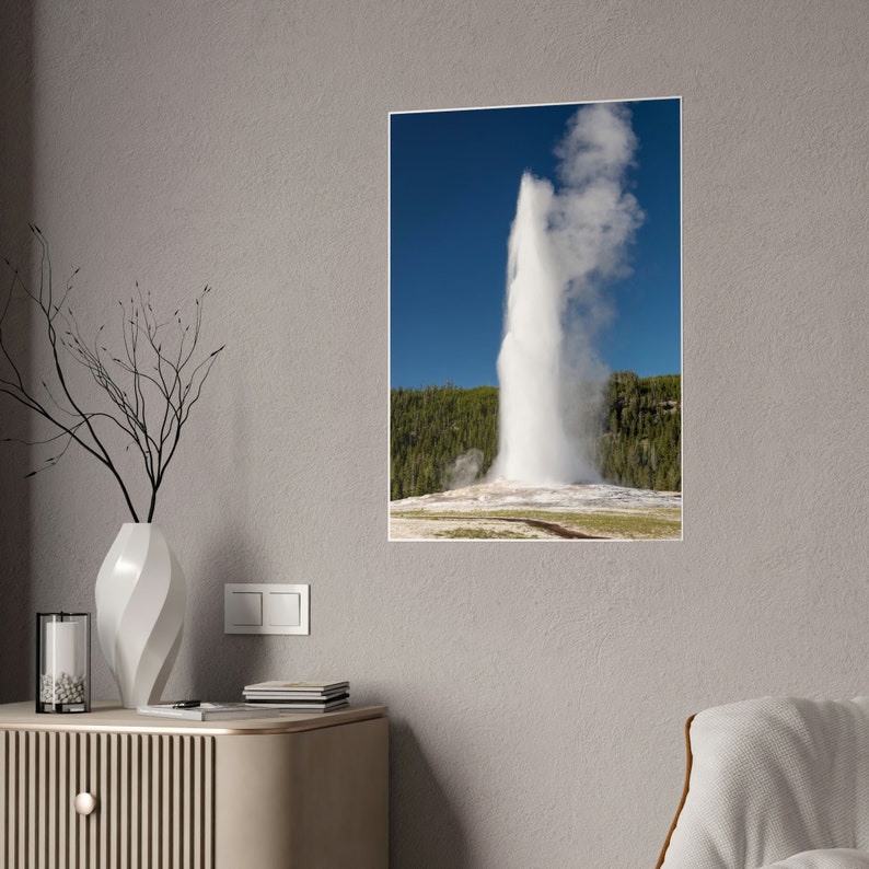 Old Faithful Erupts: Capturing the Timeless Power and Beauty of the ...