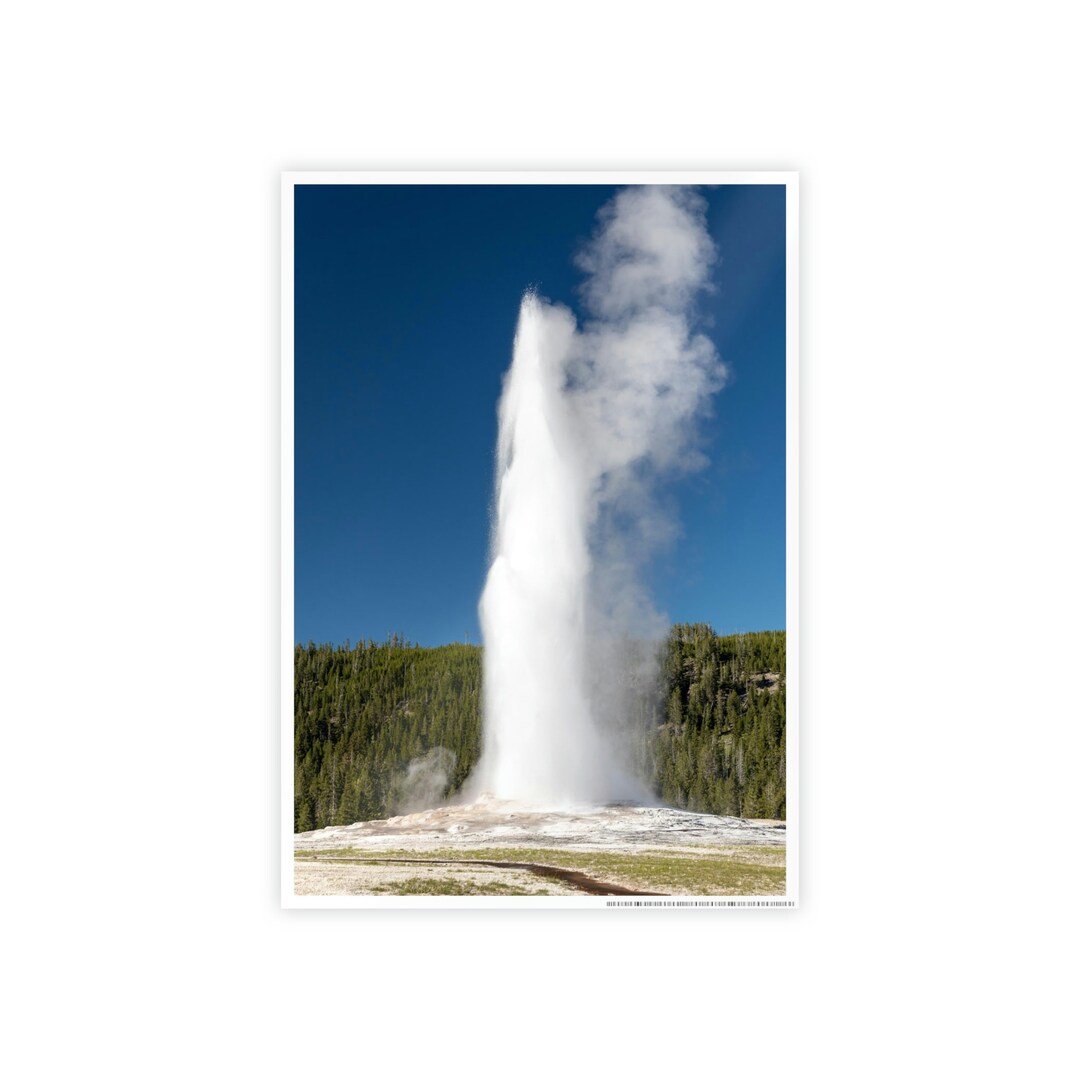 Old Faithful Erupts: Capturing the Timeless Power and Beauty of the ...