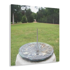 In 'focus', Photograph of the Arm of the Sundial Stands Prominently, a ...