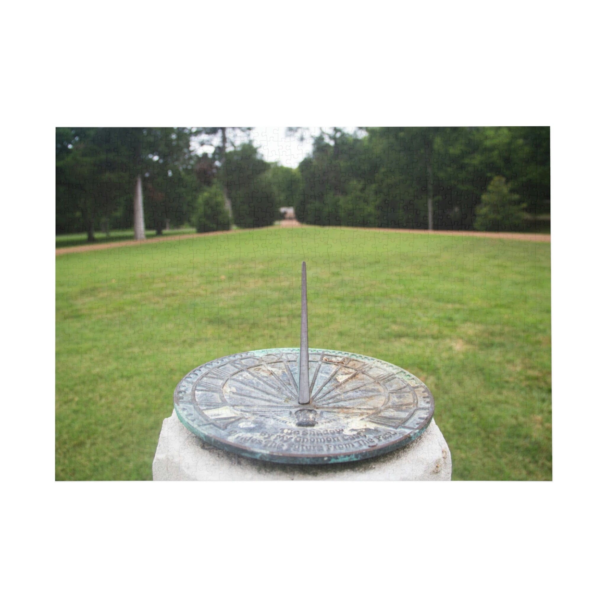 In 'focus', the Arm of the Sundial Stands Prominently, a Symbol of Time ...