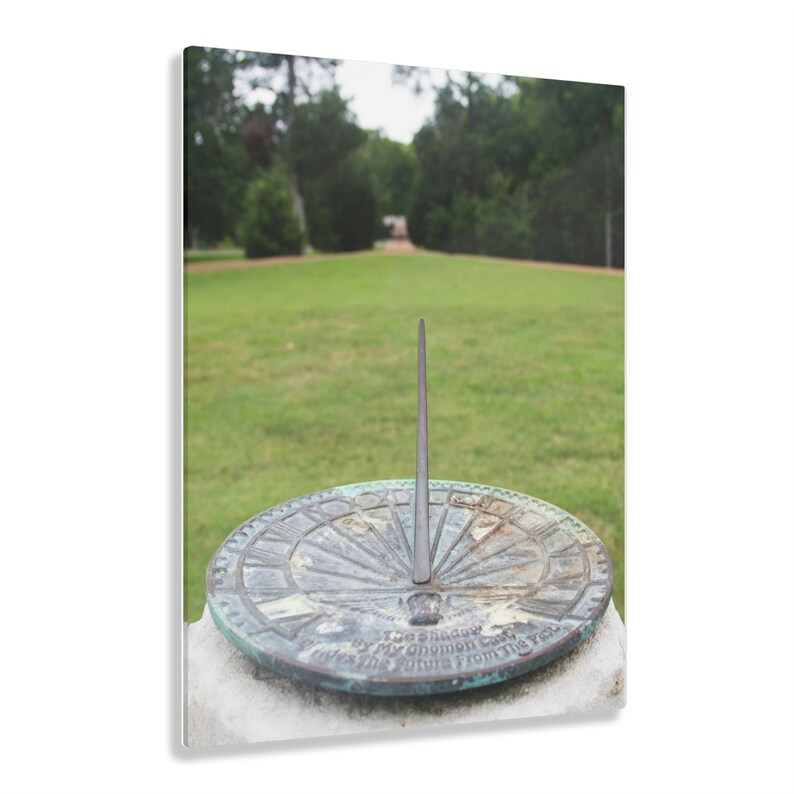 In 'focus', Photograph of the Arm of the Sundial Stands Prominently, a ...