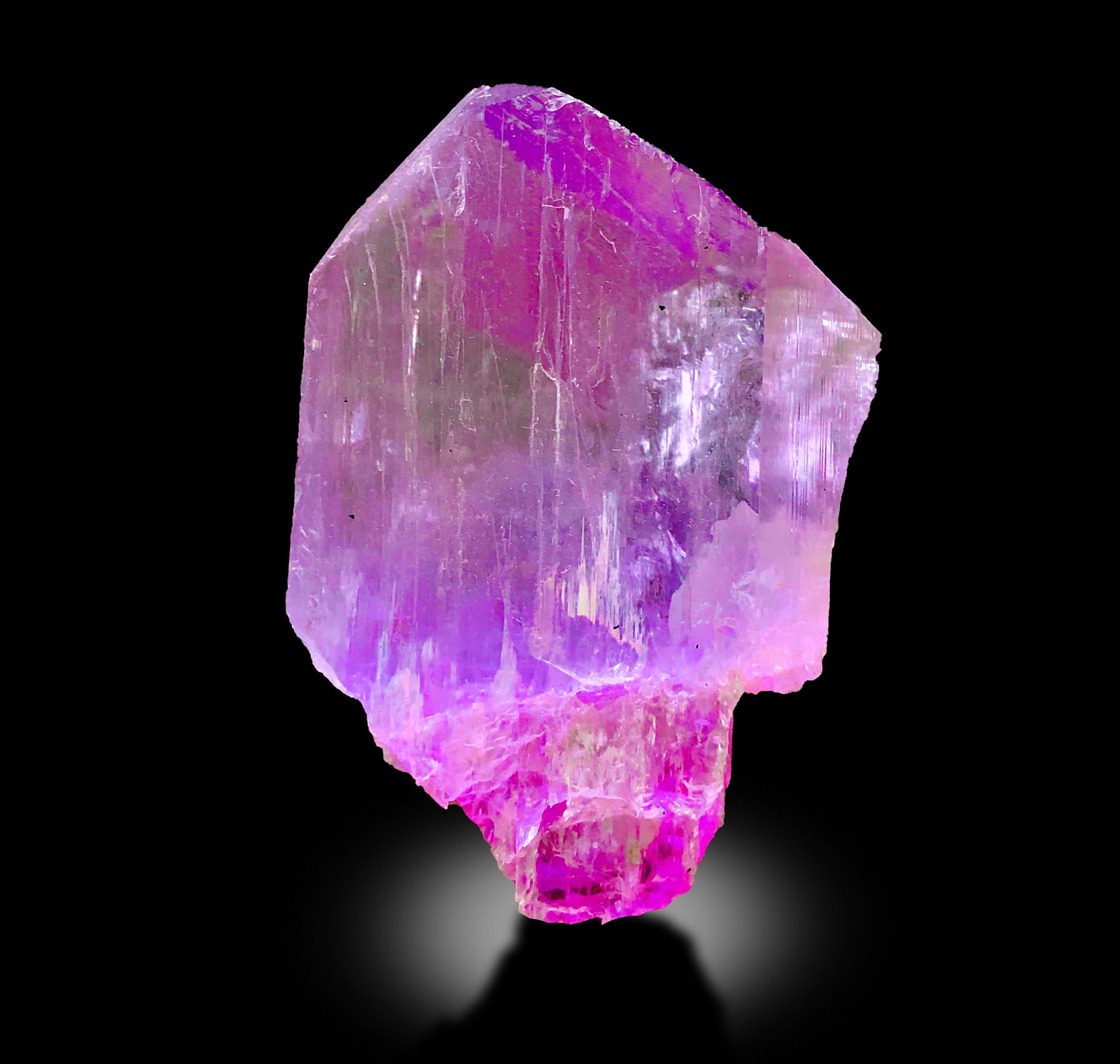 Diamond Cut Kunzite Crystal, V Shape Kunzite, Purple Kunzite, Pink ...