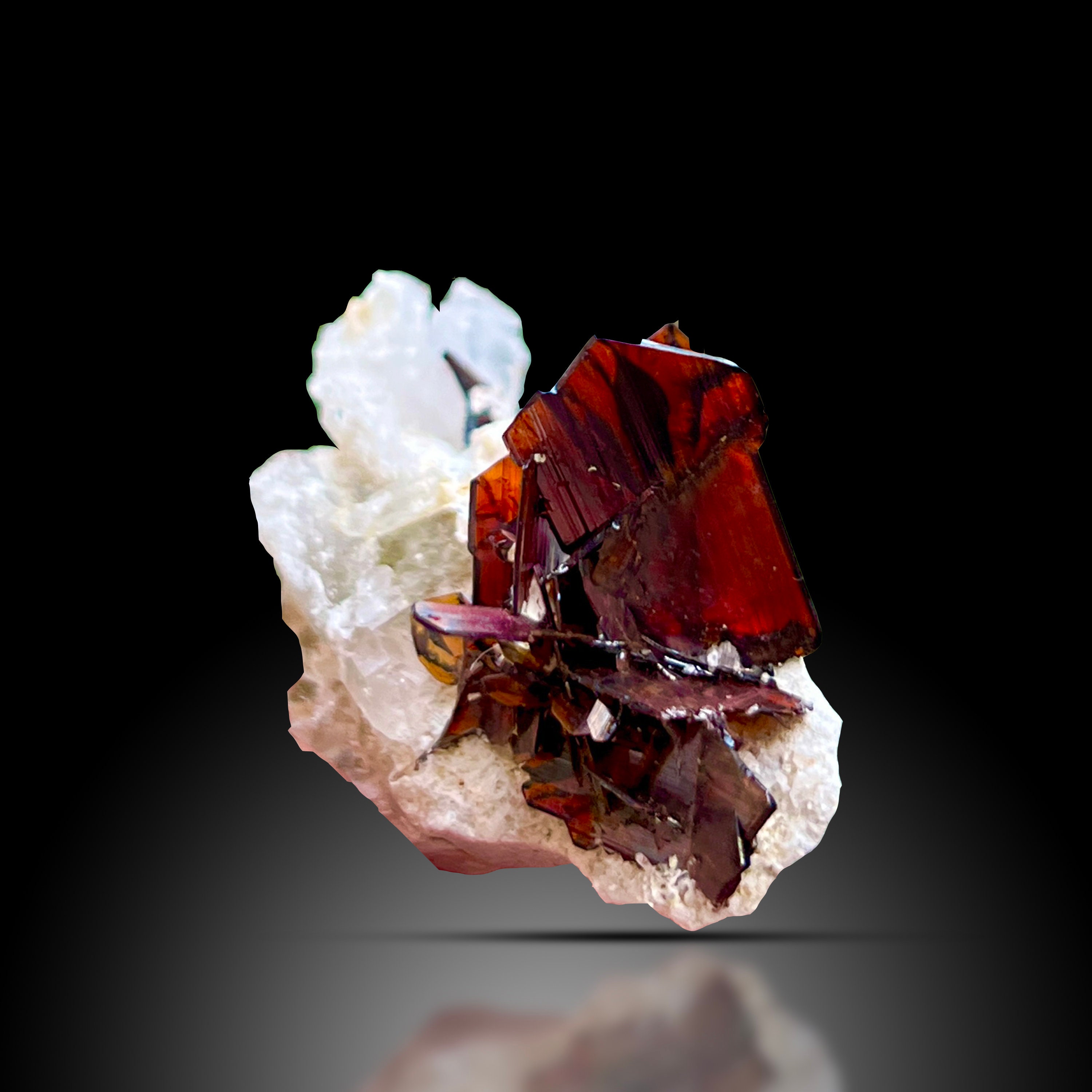 Rare! Brookite Specimen With Quartz (pakistan) | Brookite Blade ...