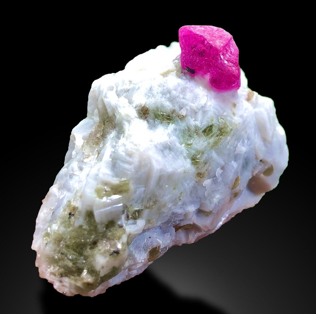 Red Ruby Specimen, Pigeon Blood Ruby Crystal, Jegdalek Ruby, Ruby Specimen, Ruby Stone, Ruby for ...