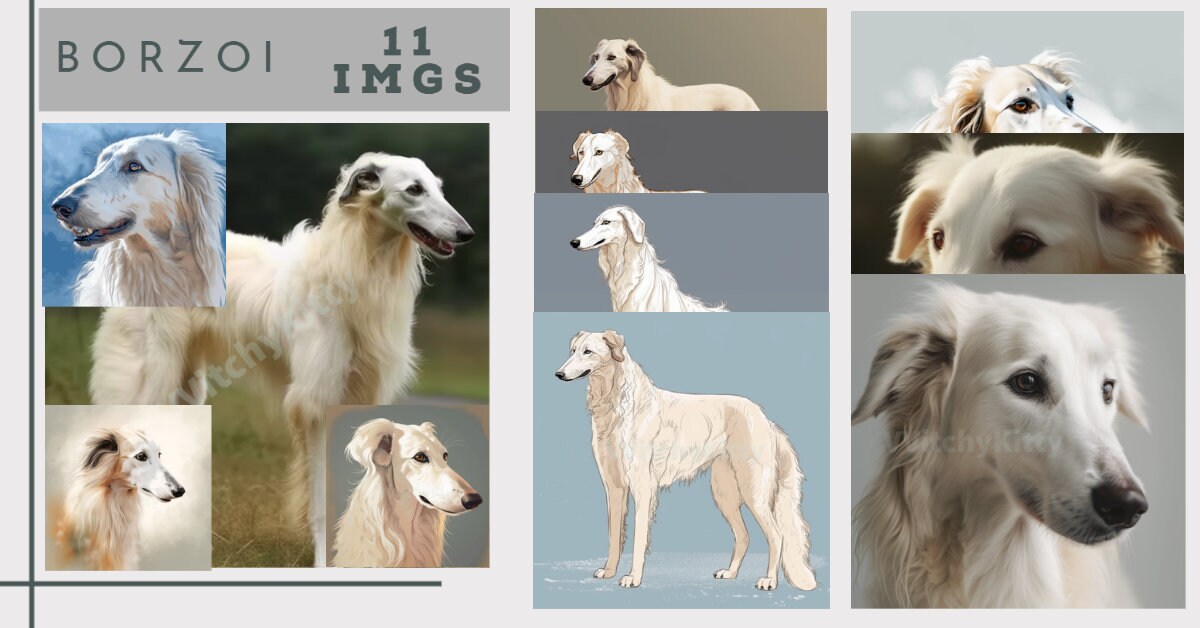 Borzoi Whippet Mix