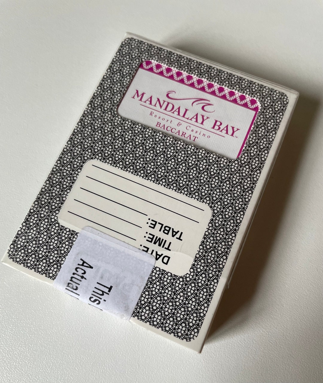 Playing Cards From Mandalay Bay Hotel & Casino Las Vegas - Full Card ...