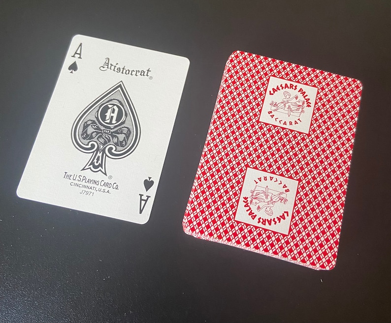 Playing Cards From Caesars Palace Las Vegas Hotel and Casino - Full ...