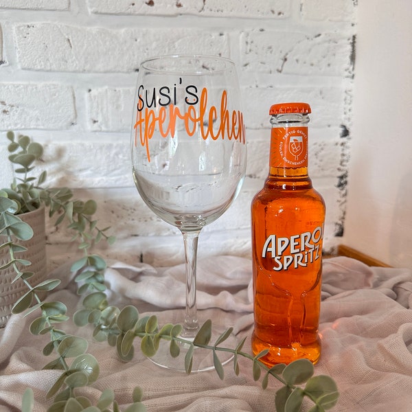 Aperol glas personalisiert - Etsy.de