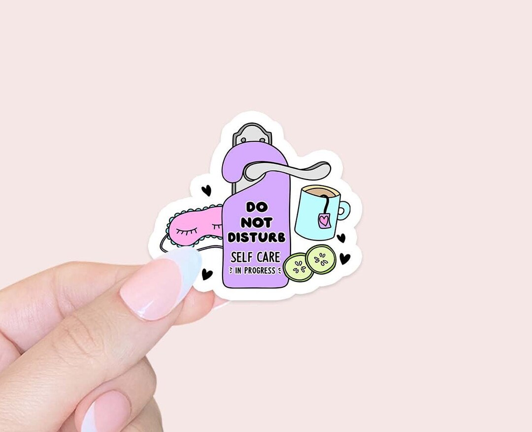 Do Not Distrub Sticker Bookish Sticker Waterproof Sticker - Etsy