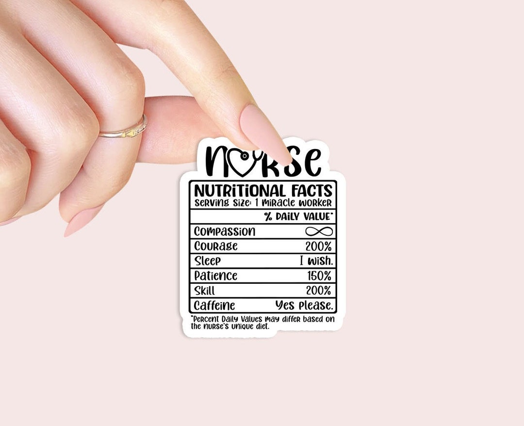 Nurse Sticker Bookish Sticker Waterproof Sticker Bookish - Etsy