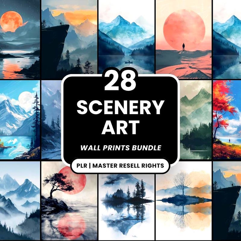 Printable Scenery - Etsy