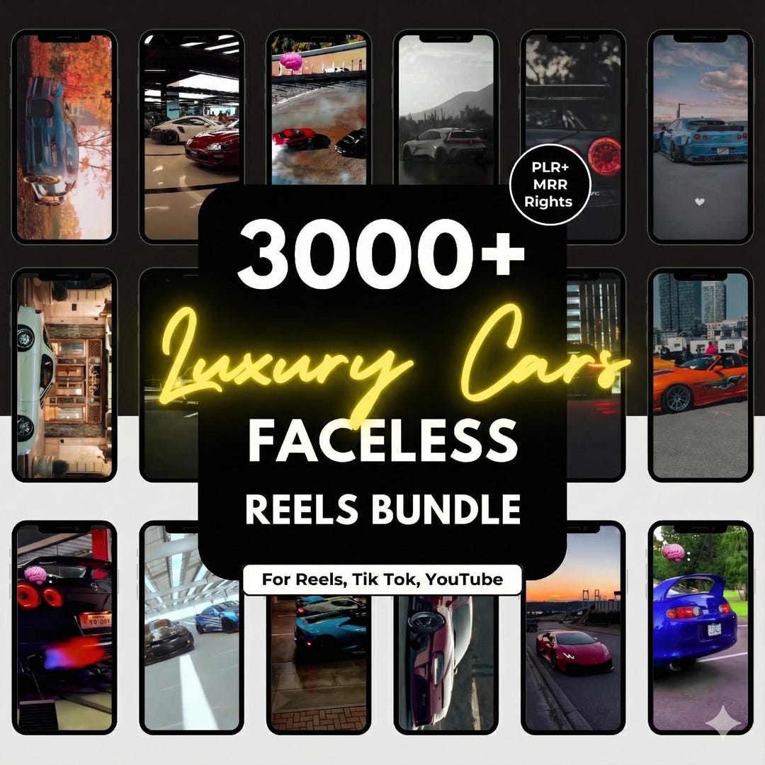 3000+ Luxury Car Reels Bundle, Viral Car Edits (digital Download) - Etsy